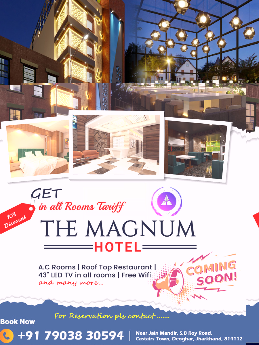 The Magnum Hotel | Enjoy Your Holiday in the Best Hotel in Deoghar